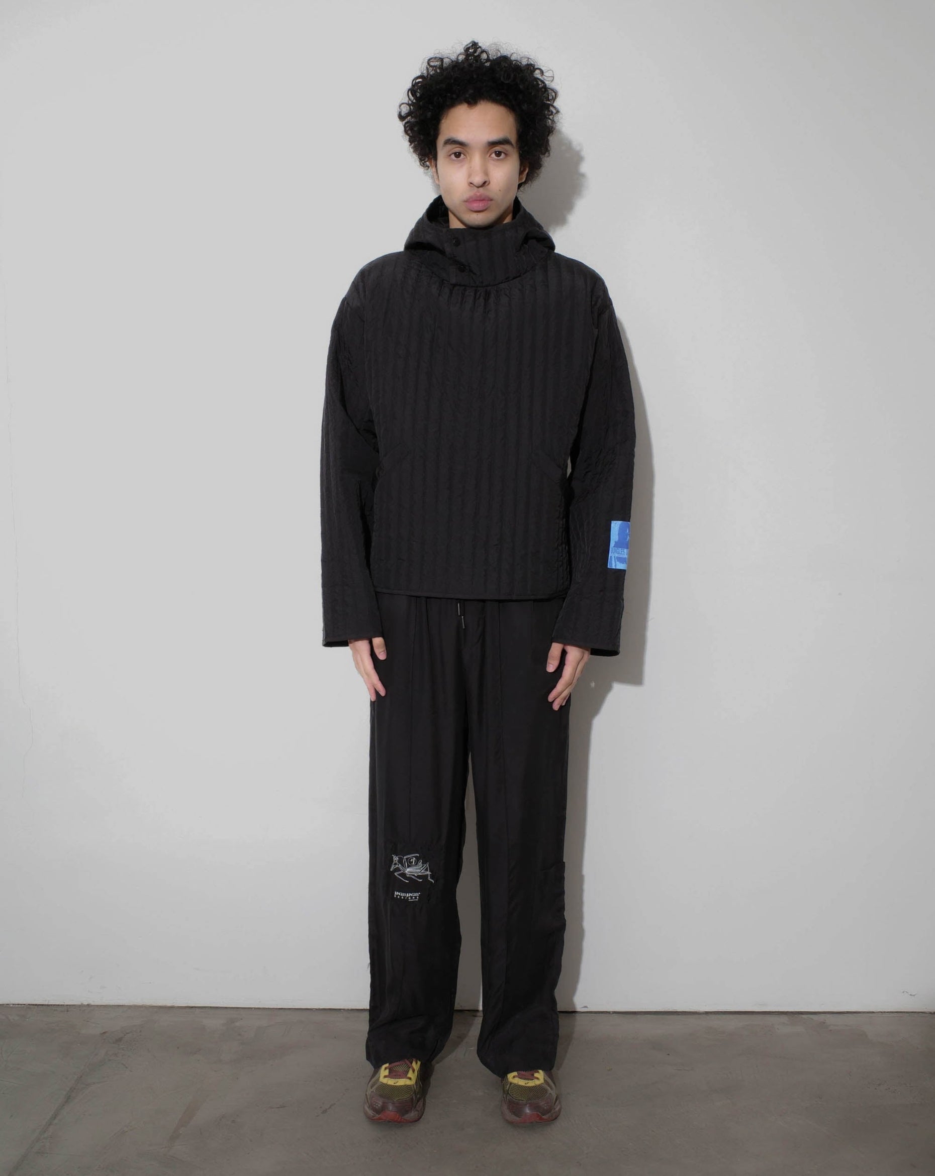 Quilted Nylon Pullover – JUNGLES